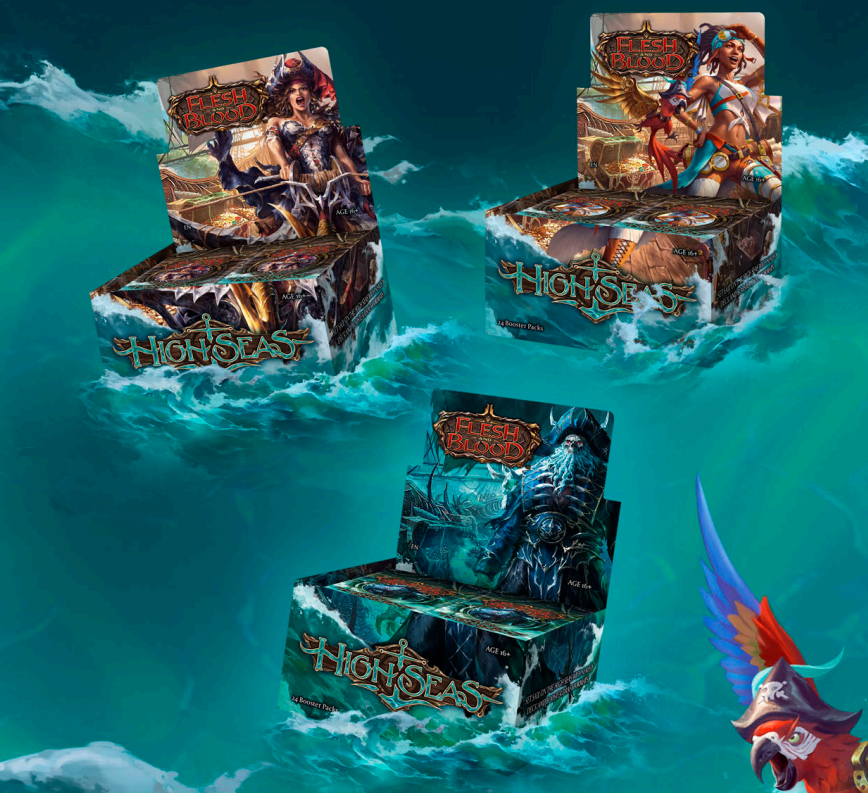 (PRE-ORDER) High Seas - Booster Box - Flesh & Blood TCG - FaB Foundry