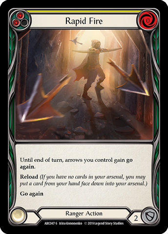Rapid Fire - Flesh & Blood TCG - Arcane Rising – FaB Foundry