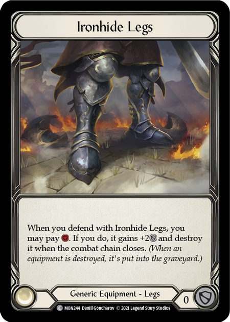 Ironhide Legs - Flesh & Blood TCG - Monarch – FaB Foundry