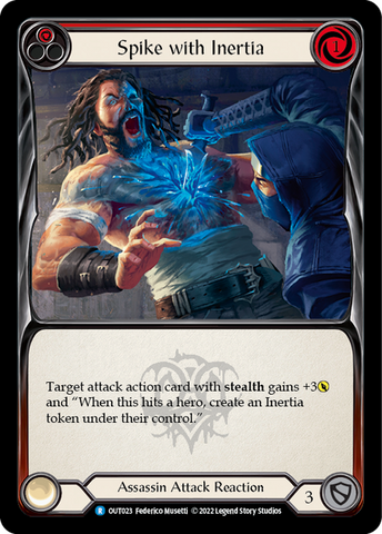 Spike with Inertia - Outsiders - Flesh & Blood TCG - FaB Foundry